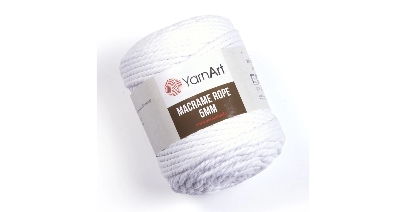Yarnart makramé fonal kifésülhető (rope, 5 mm)