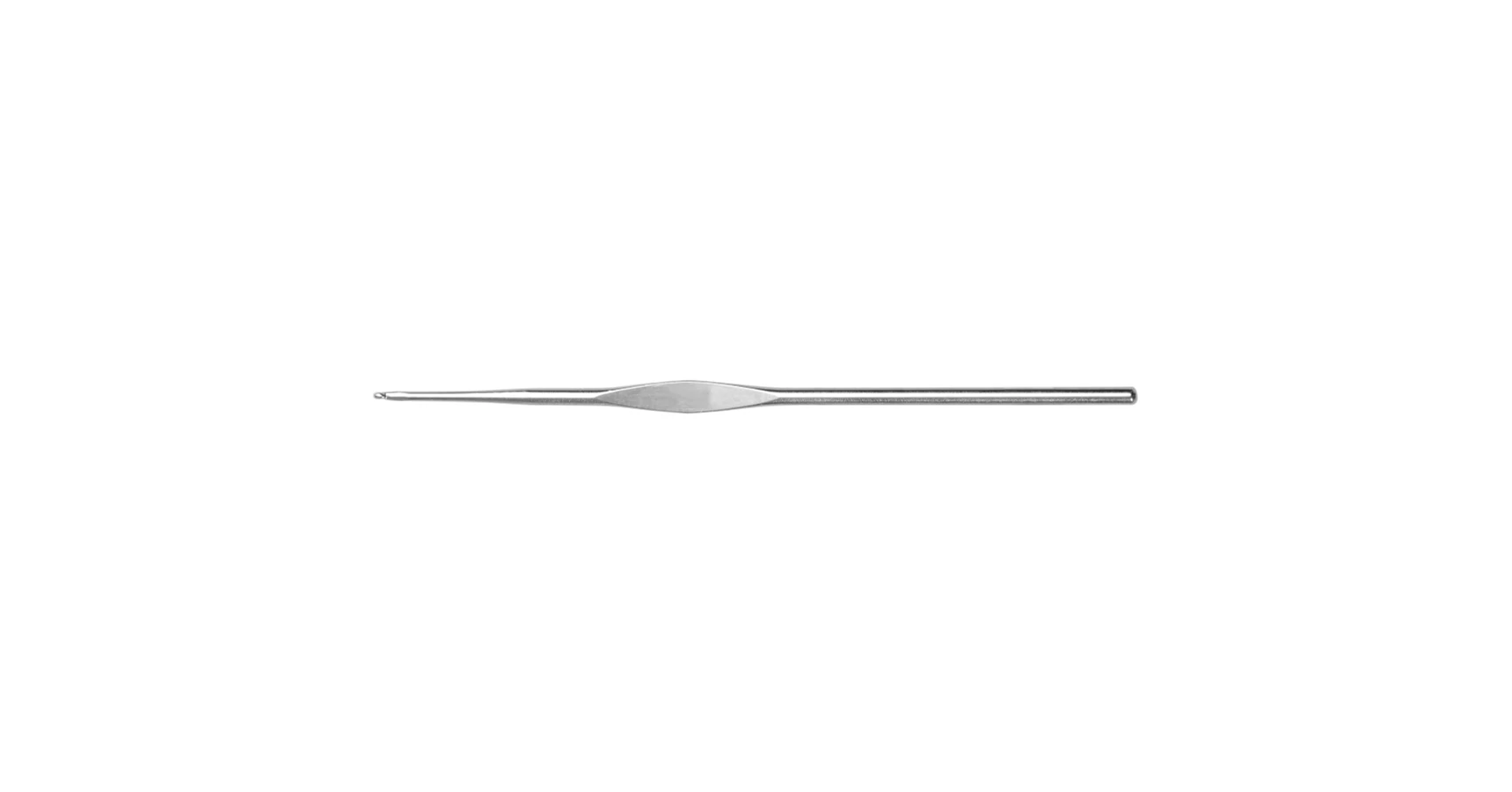 Horgolótű 1,5 mm, acél, nyél nélkül - TiSzaFonal.hu